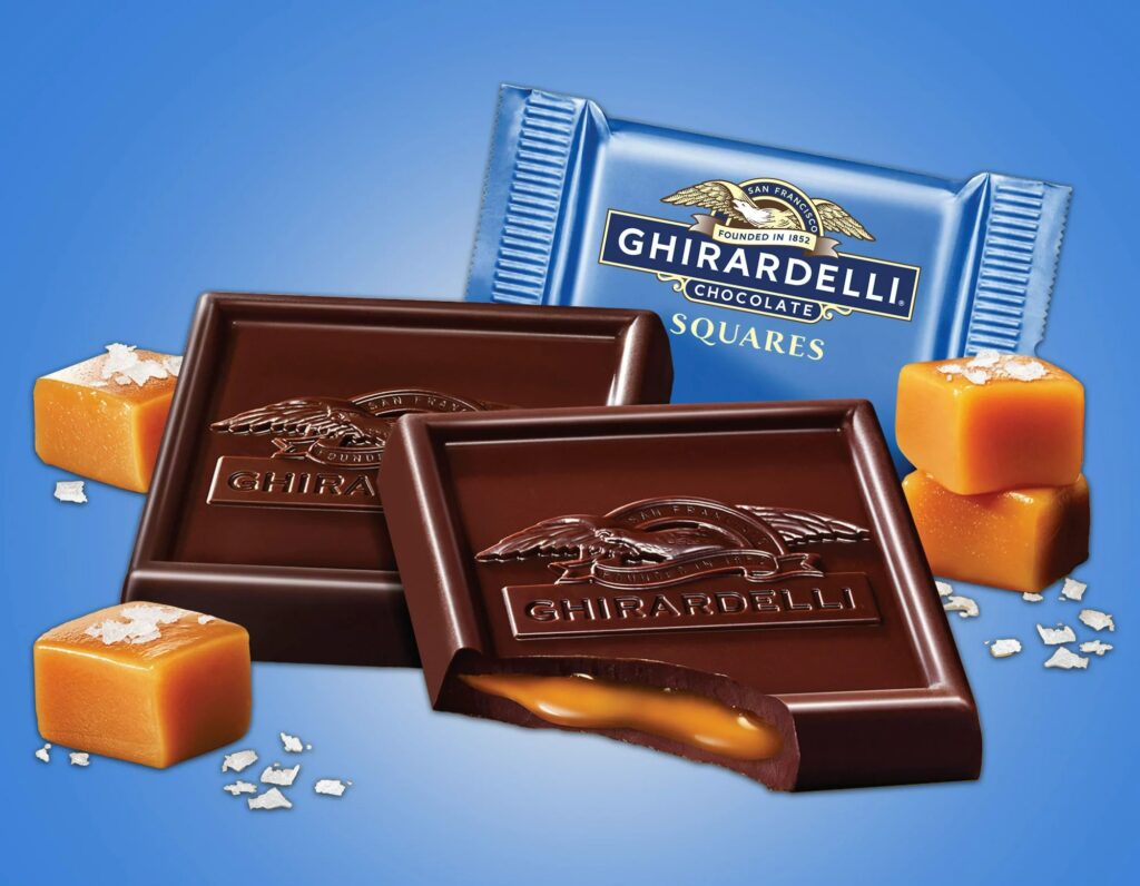 GHIRARDELLI CHOCOLATE CARAMELO SALGADO – Candy World